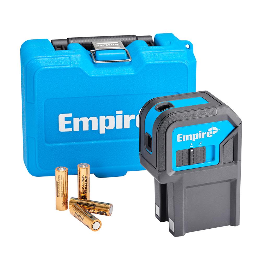 Empire Level 125' Green Self-Leveling 3-Point Laser ELG3D - Acme Tools