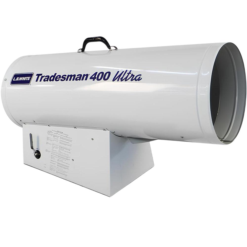LB White Tradesman Forced Air Open Flame LP 400K BTU heater Diagnostic ...