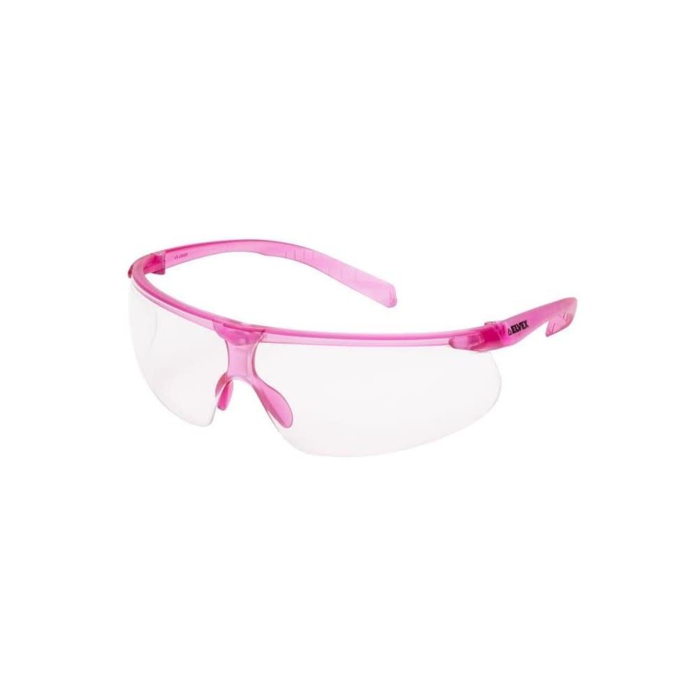 Delta Helium 20 SG-65C-AF Clear & Pink Anti-Fog Monoblock Safety ...