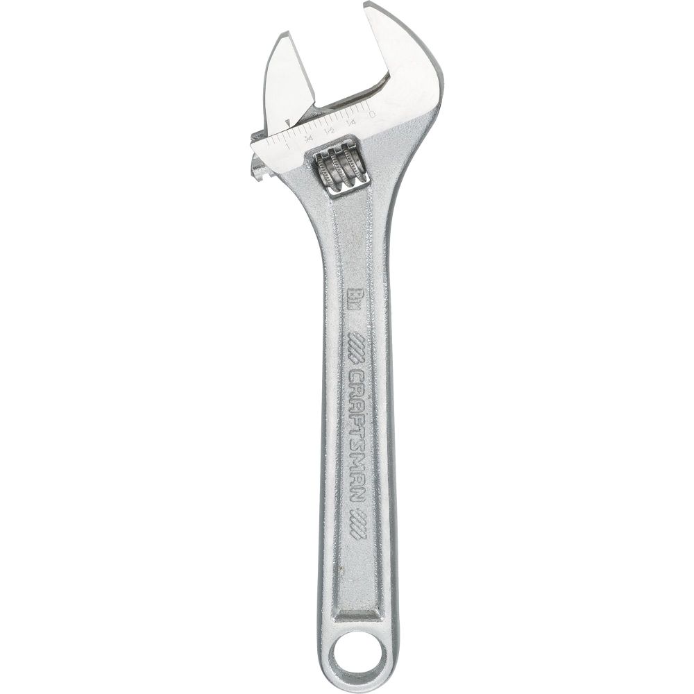 CRAFTSMAN 8 Inch All Steel Adjustable Wrench CMMT81622 - Acme Tools