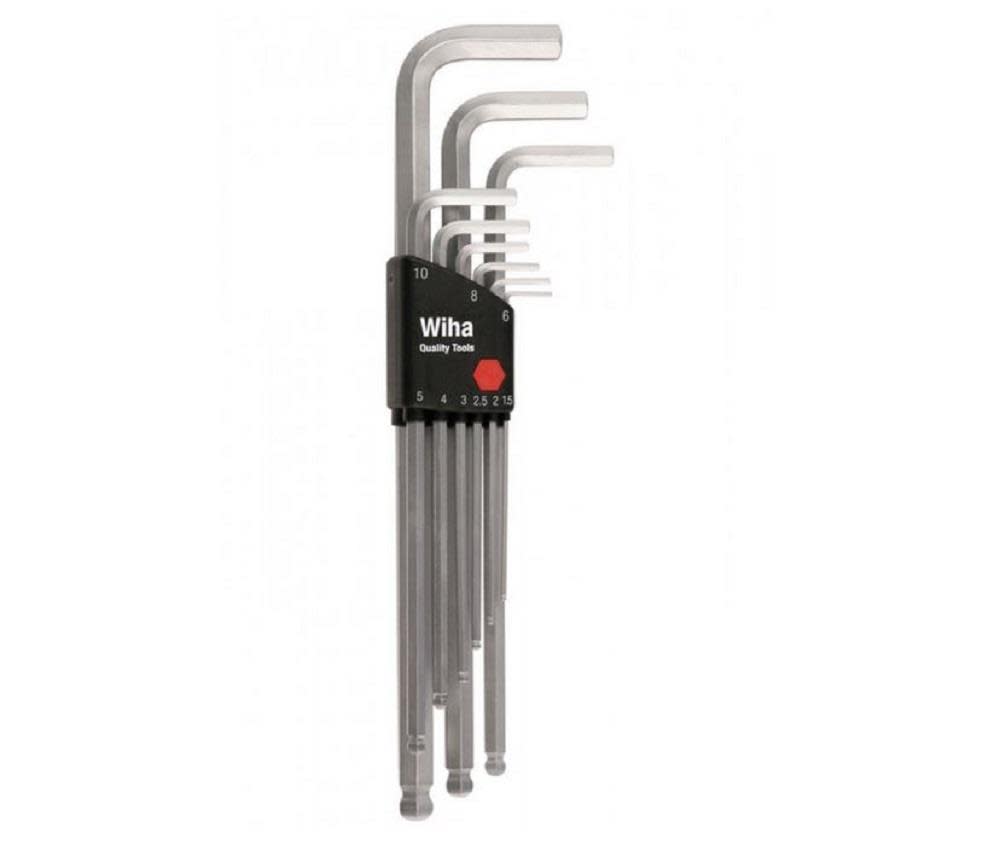 Wiha Ball End Hex Metric L Key 9 Pc. Set 66994 Acme Tools
