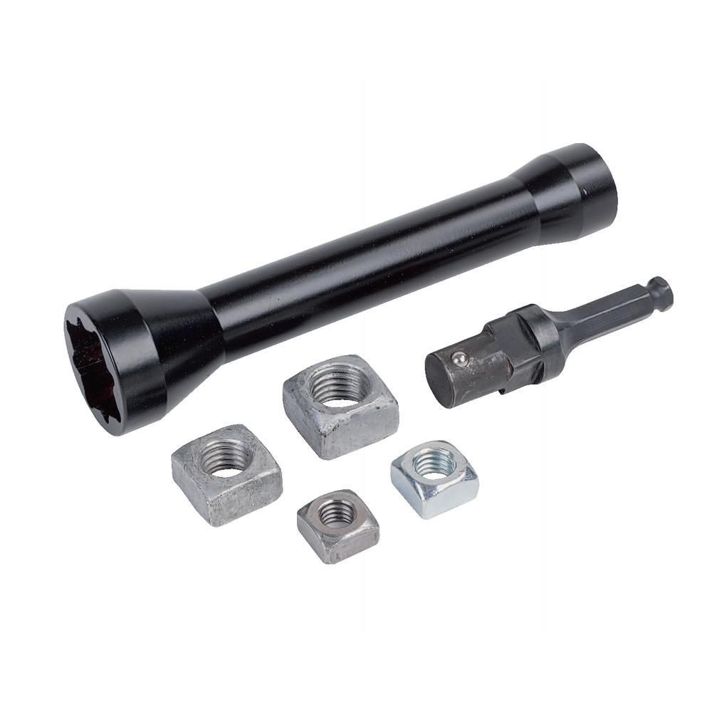 Greenlee Nut Runner Assembly with 7/16 In. Hex Quick-Change Adapter NR1 ...