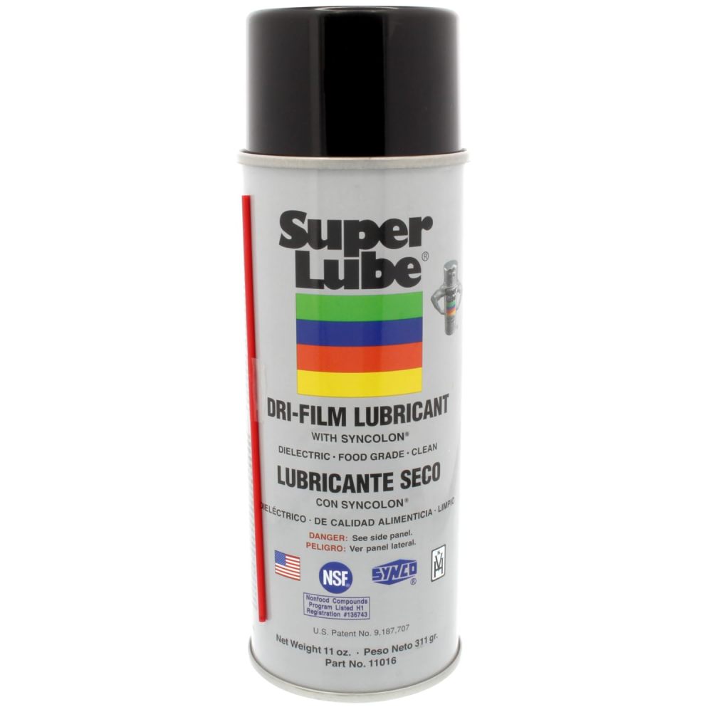 Super Lube 11 Oz Aerosol Dri Film Lubricant with Syncolon 11016 - Acme ...