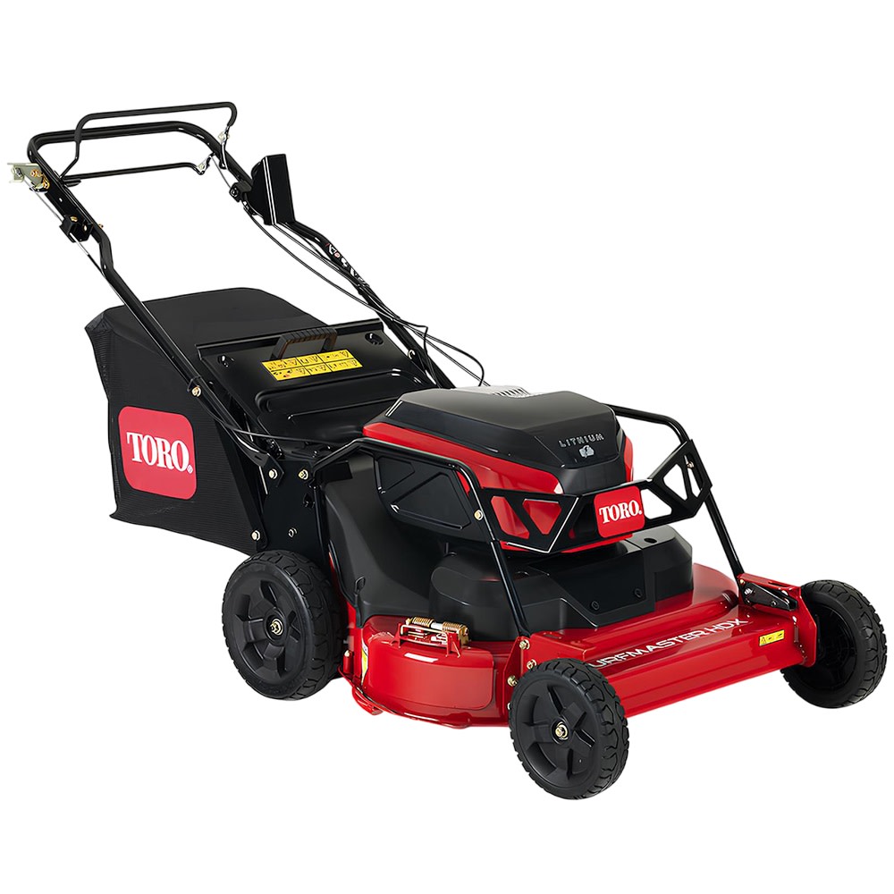 Toro TurfMaster Revolution 30in 60V Max Electric Mower with 10Ah ...