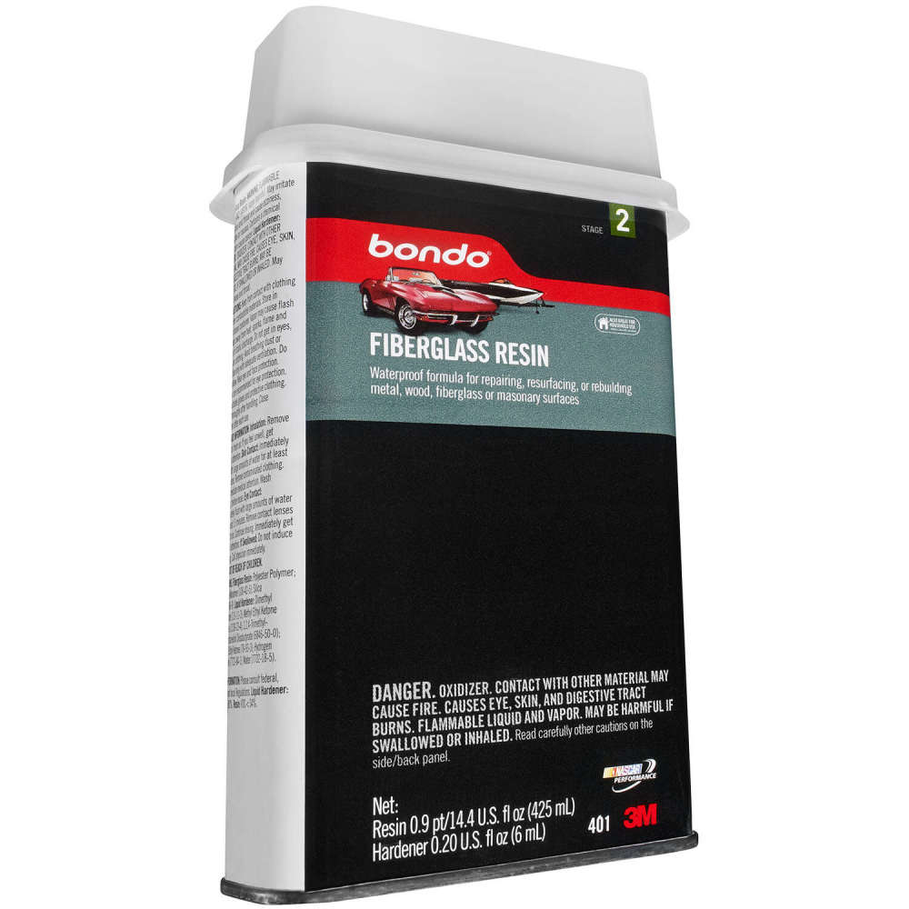 Bondo Fiberglass Resin 0.9 Pint 88962 - Acme Tools
