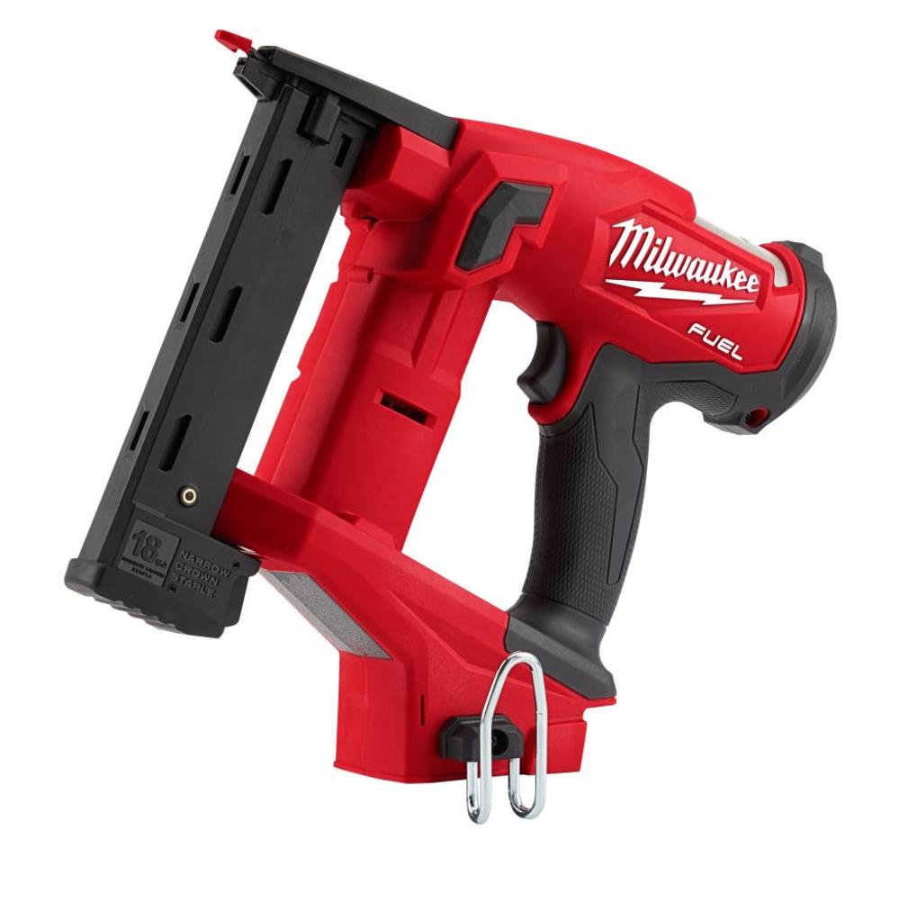 Milwaukee M18 FUEL 18ga 1/4inch Narrow Crown Stapler Recontitioned ...