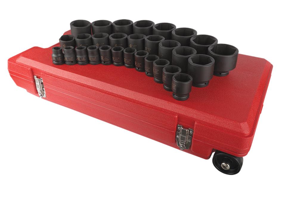 Sunex 3/4 In. Drive 29 pc. SAE Standard Impact Socket Set 4696 from Sunex - Acme Tools