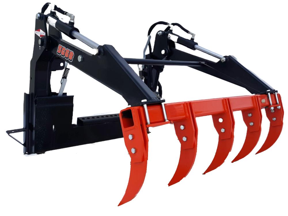 Sheyenne Tooling SG68 48 Inch Quick-Tach Grapple for Skid Steer 310-0 ...