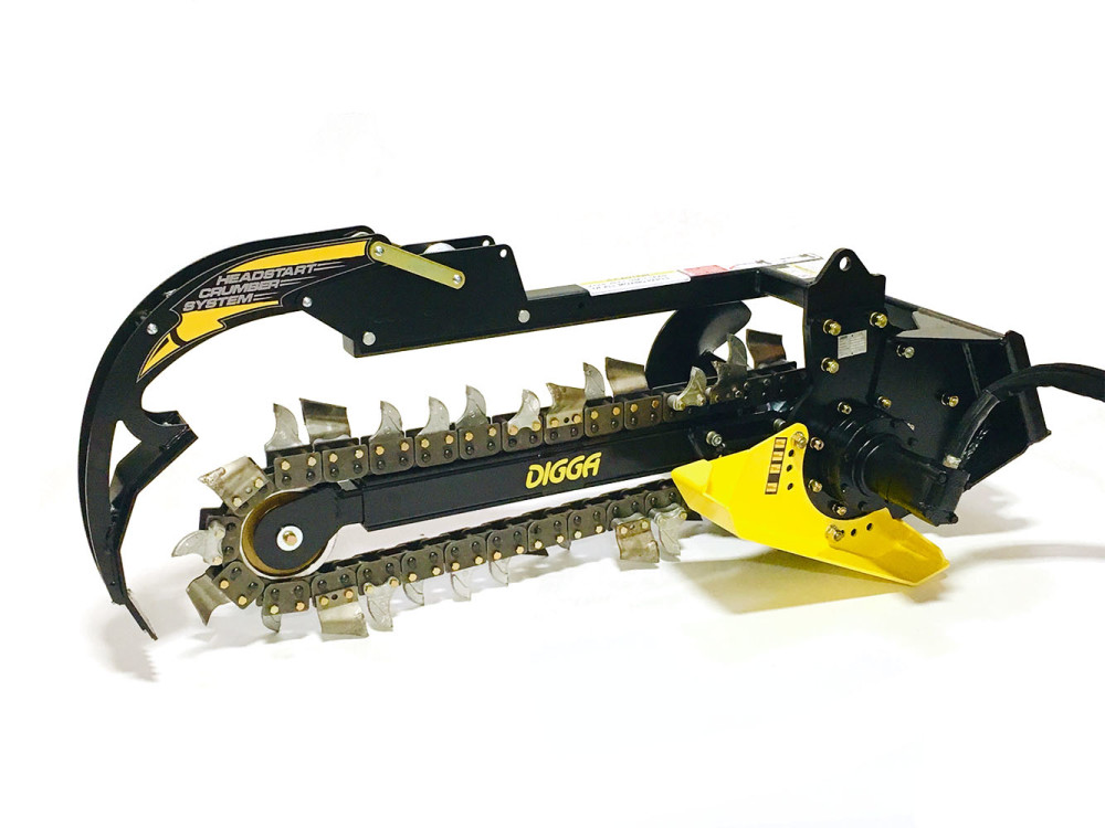 Digga North America Mini Loader Trencher - 6in Width 36in Depth Cut MLT ...