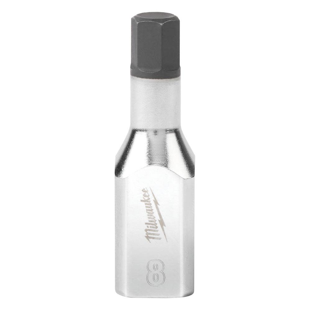 Milwaukee 3/8 Inch Drive 8mm Hex Bit Socket 45-34-1054 - Acme Tools