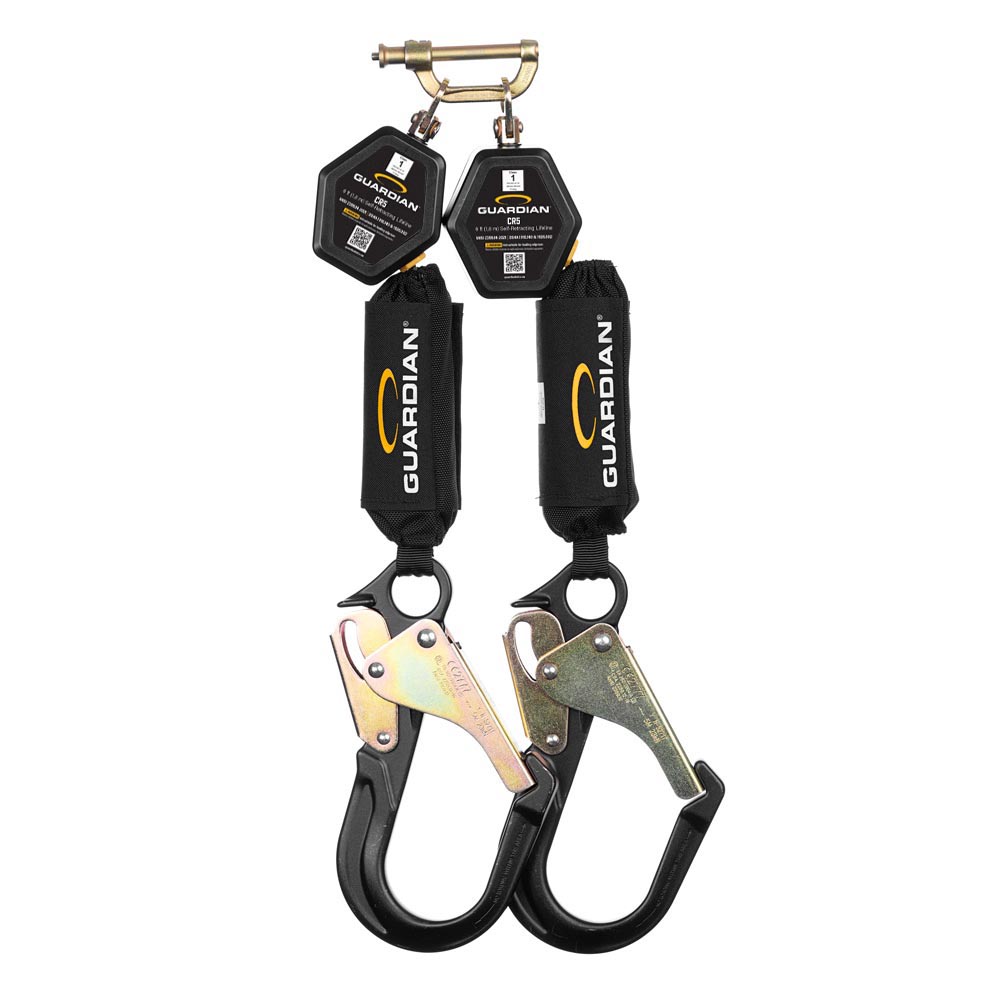 Guardian Fall Protection Class 1, CR5 Self-Retracting Lifeline Dual Leg ...