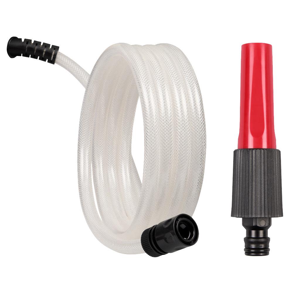 Milwaukee Water Supply 10 Ft. Hose Assembly with Quick-Connect 49-16 ...