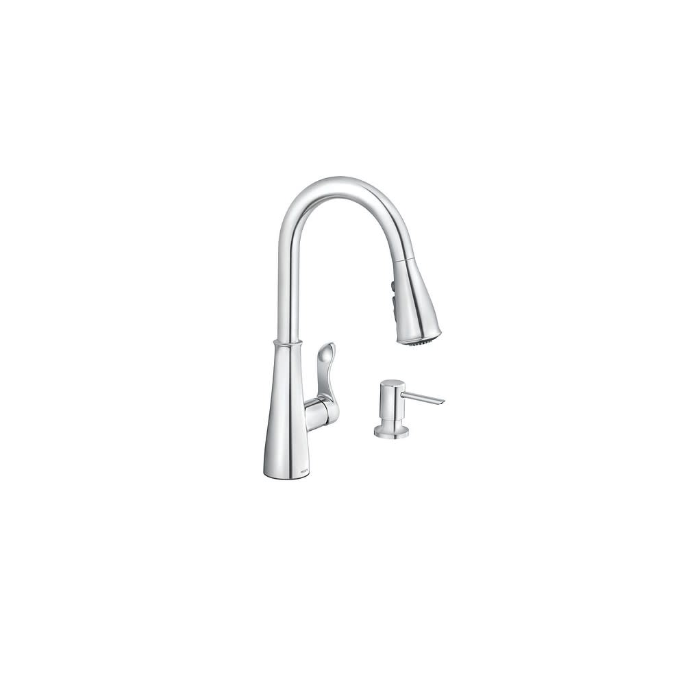 Moen Hadley Kitchen Faucet Chrome 1 Handle Pulldown 87245 - Acme Tools