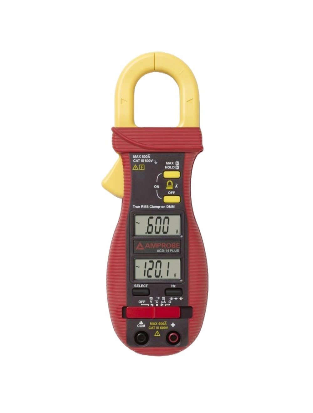 Amprobe Dual Display Clamp Multimeter with Temperature ACD-14 PLUS ...