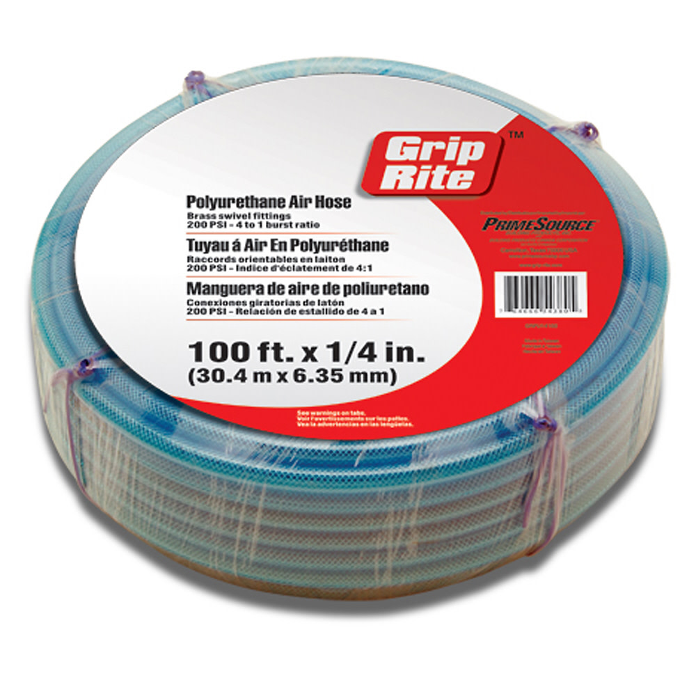 Grip Rite GR Pu 3/8 Inch x 50 Ft. Air Hose GRPU3850C - Acme Tools