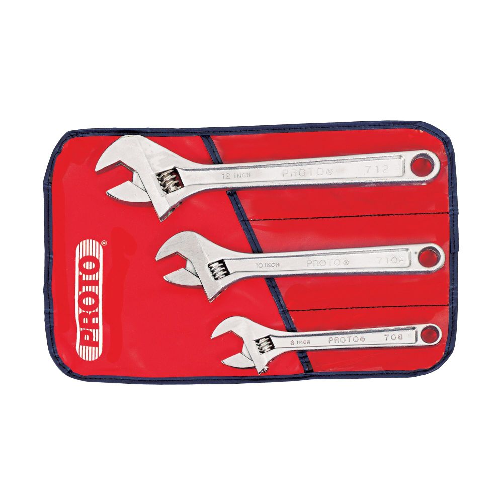 Proto Adjustable Wrench Set 3pc J795A - Acme Tools