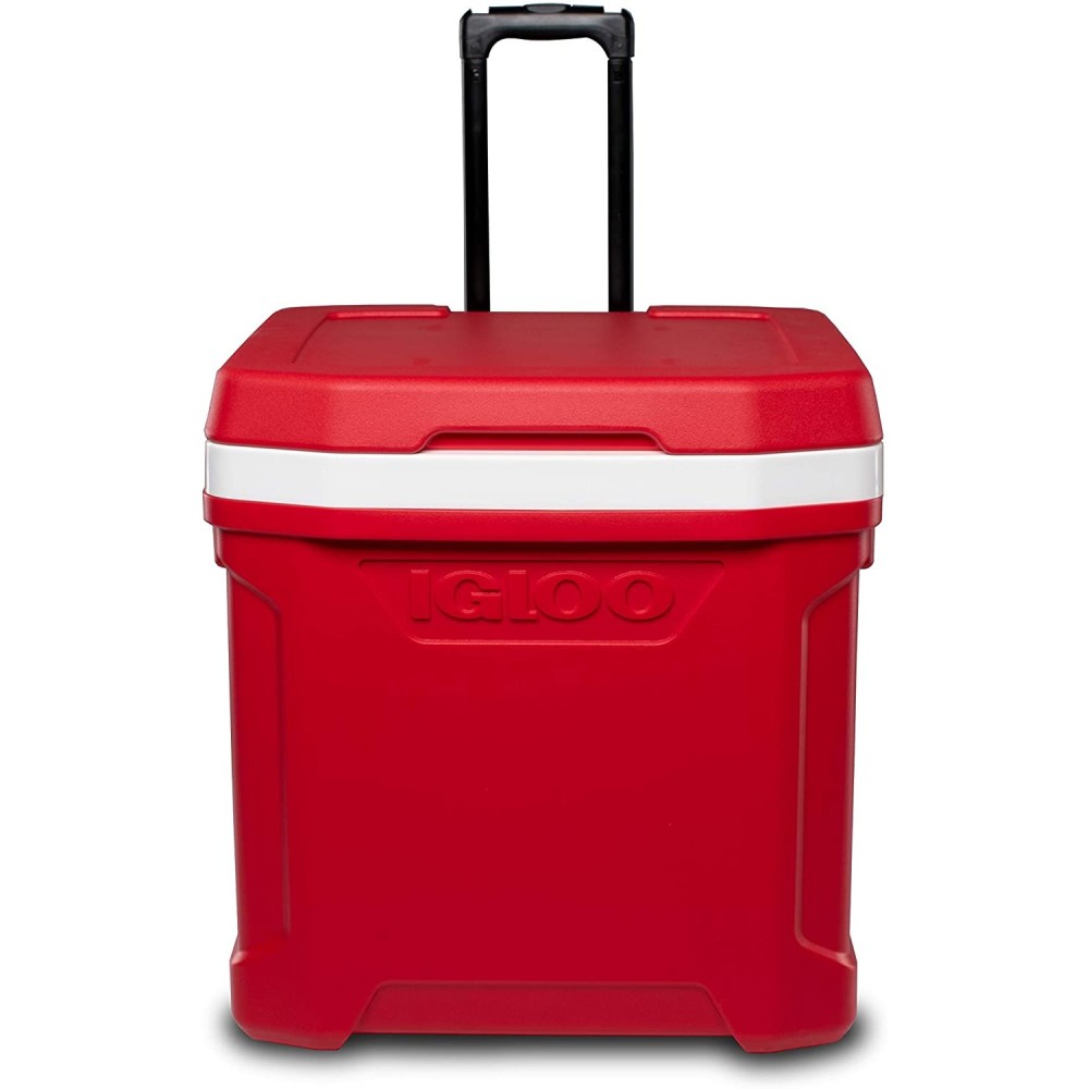 Igloo Profile II 60 Roller Hard Cooler Red Star 60qt 00034681 - Acme Tools