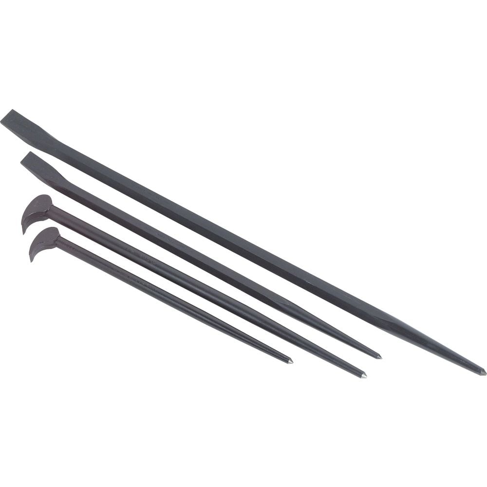Proto 4 Piece Pry & Rolling Head Bars Set J2100 from Proto - Acme Tools