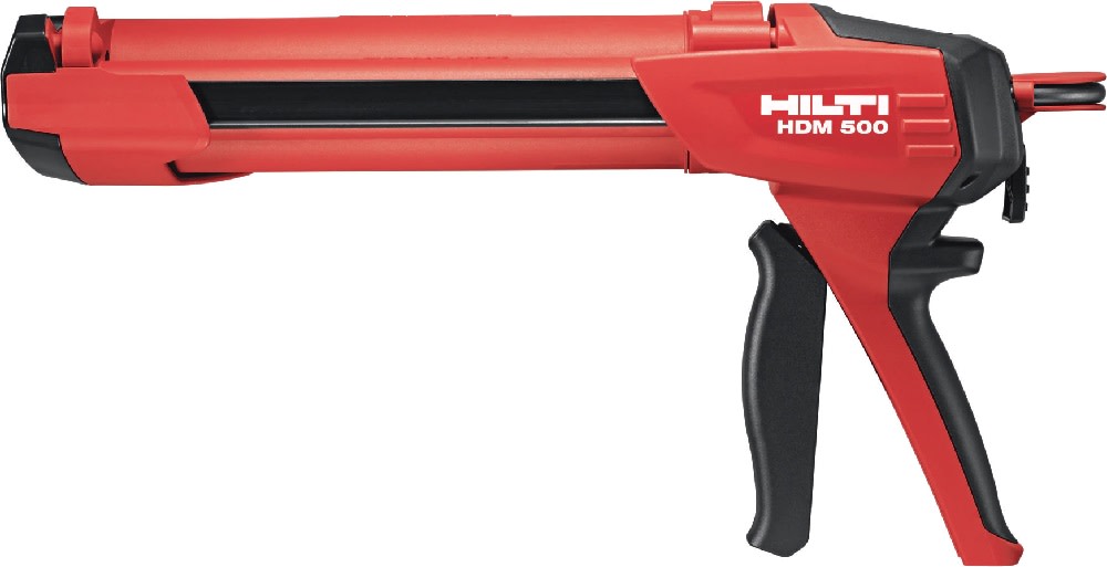 Hilti Manual Dispenser HDM 500 + Black/Red Cartridge 3498314 - Acme Tools