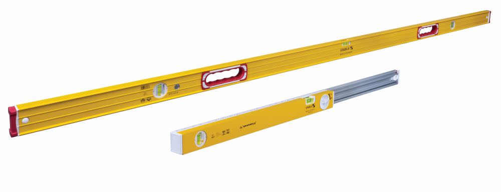 Stabila Type 196 Jamber Set 78in Level with Type 80 T Extendable Level ...
