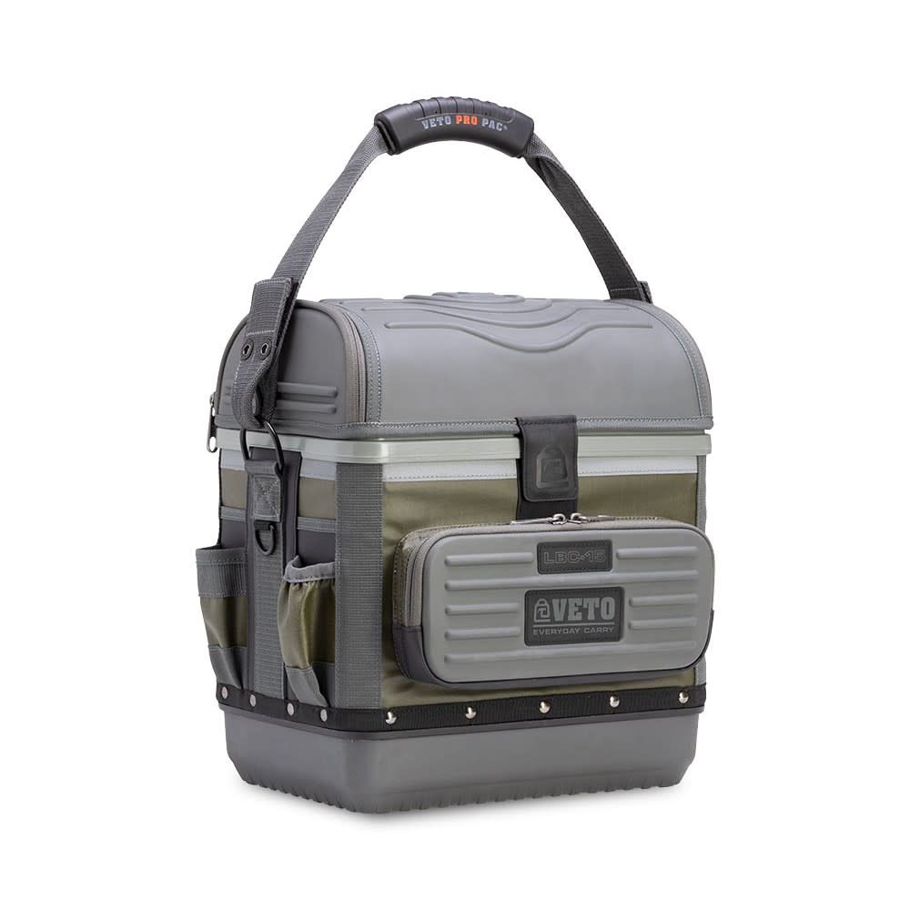 Veto Pro Pac Lunchbox Cooler with Expanded Storage Olive LBC15 OLIVE ...