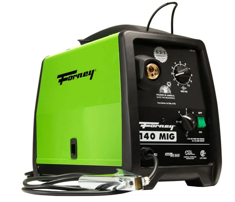 Forney Industries Green 120V 140A 140 MIG Welder with 10 ft Lead 309 ...