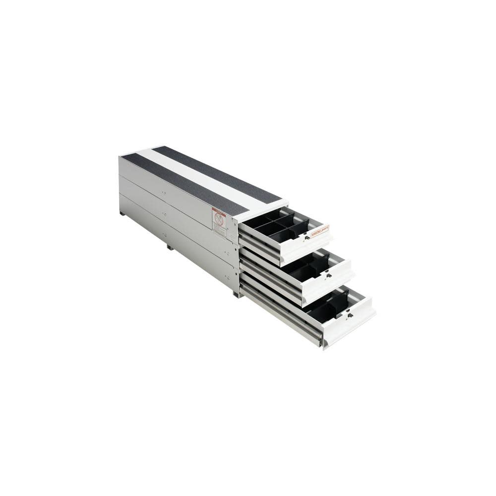 Weather Guard Itemizer Van Drawer Unit Stacked 49 In. x 12.25 In. x 17. ...