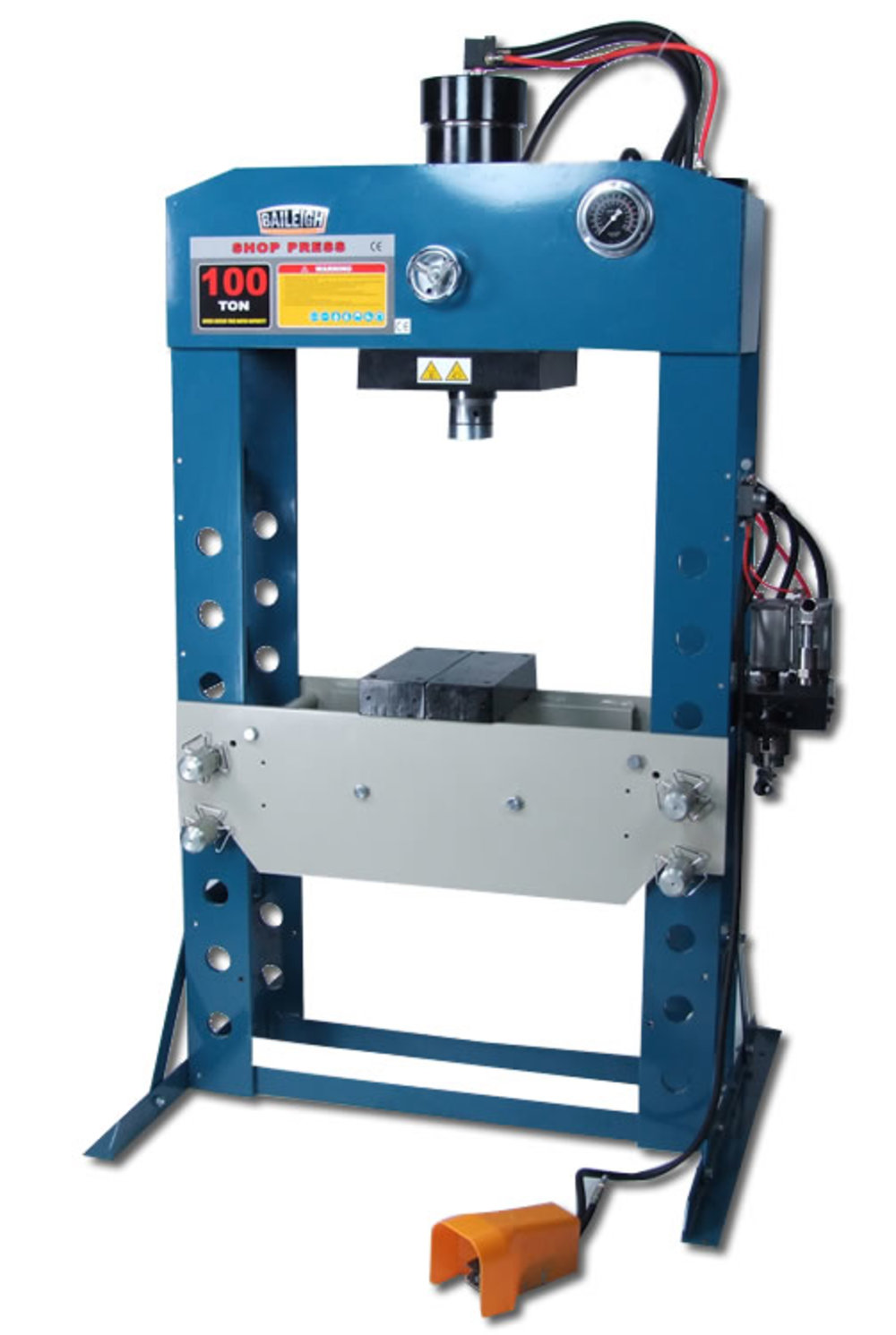 Baileigh HSP-100A 100 Ton Hydraulic Press 1004759 - Acme Tools