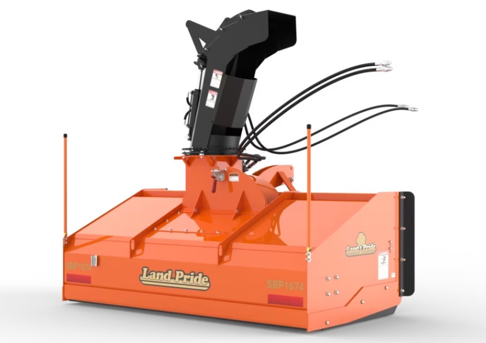 Land Pride SBP 16 Series 64 Inch Snow Blower for Kubota 45HP Tractors ...