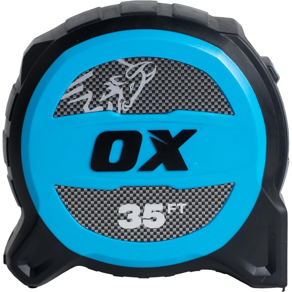 Ox Tools 35 Ft. Length Pro Tuff Blade Magnetic Measure Tape OX-P506035 ...