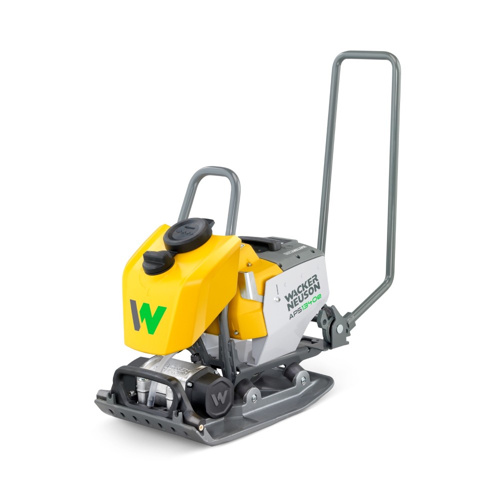 Wacker Neuson APS1340E Battery Vibratory Plate with 2 BOB10 Batteries ...