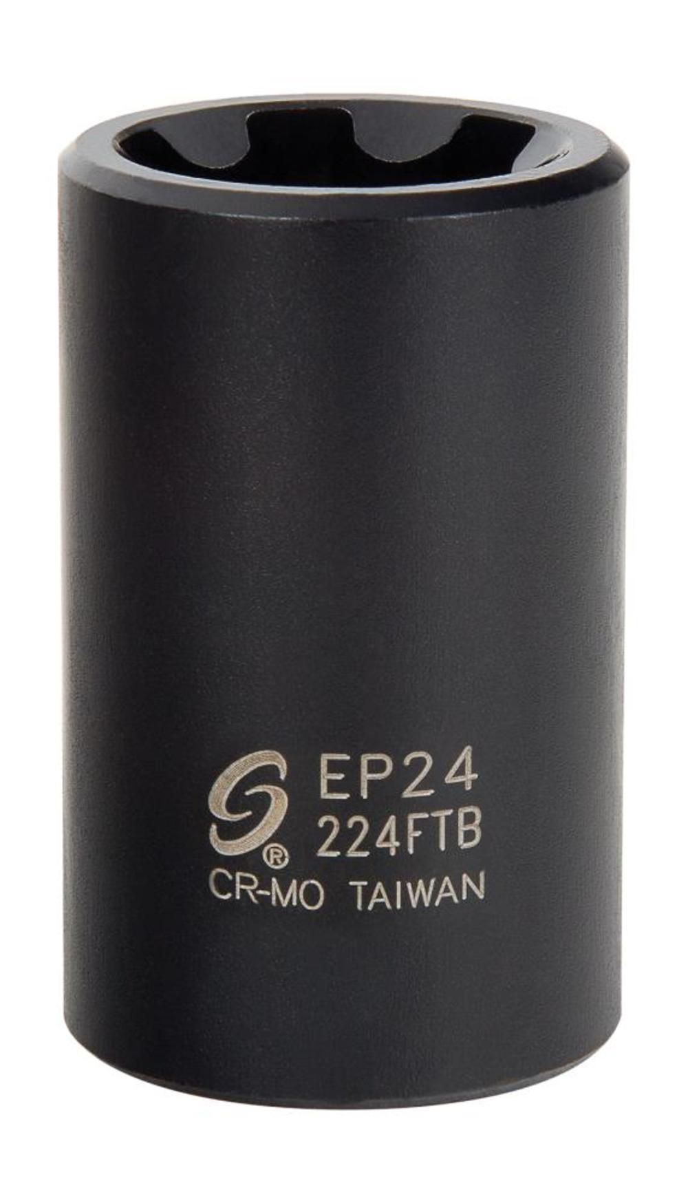 Sunex EP24 1/2 In. Drive Inverted Star Plus Impact Socket 224FTB - Acme ...