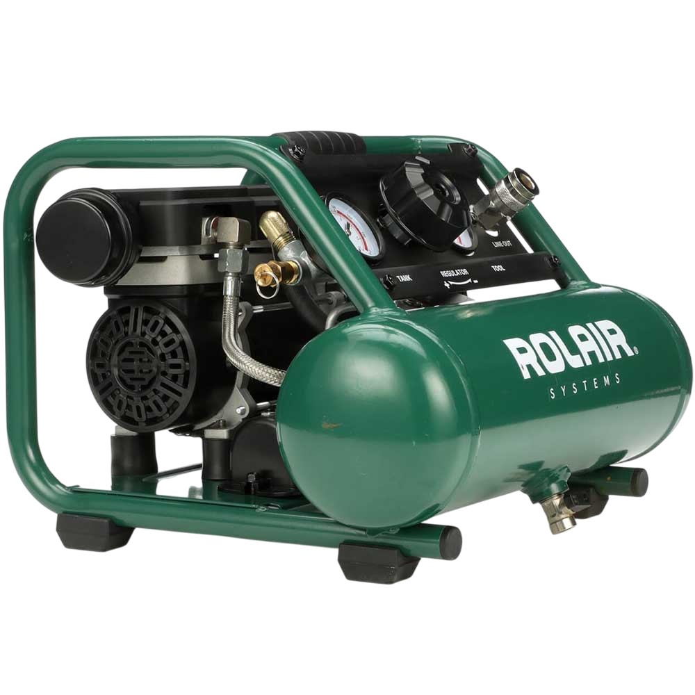 Rolair .5 HP Ultra Quiet Portable Air Compressor AB5PLUS - Acme Tools