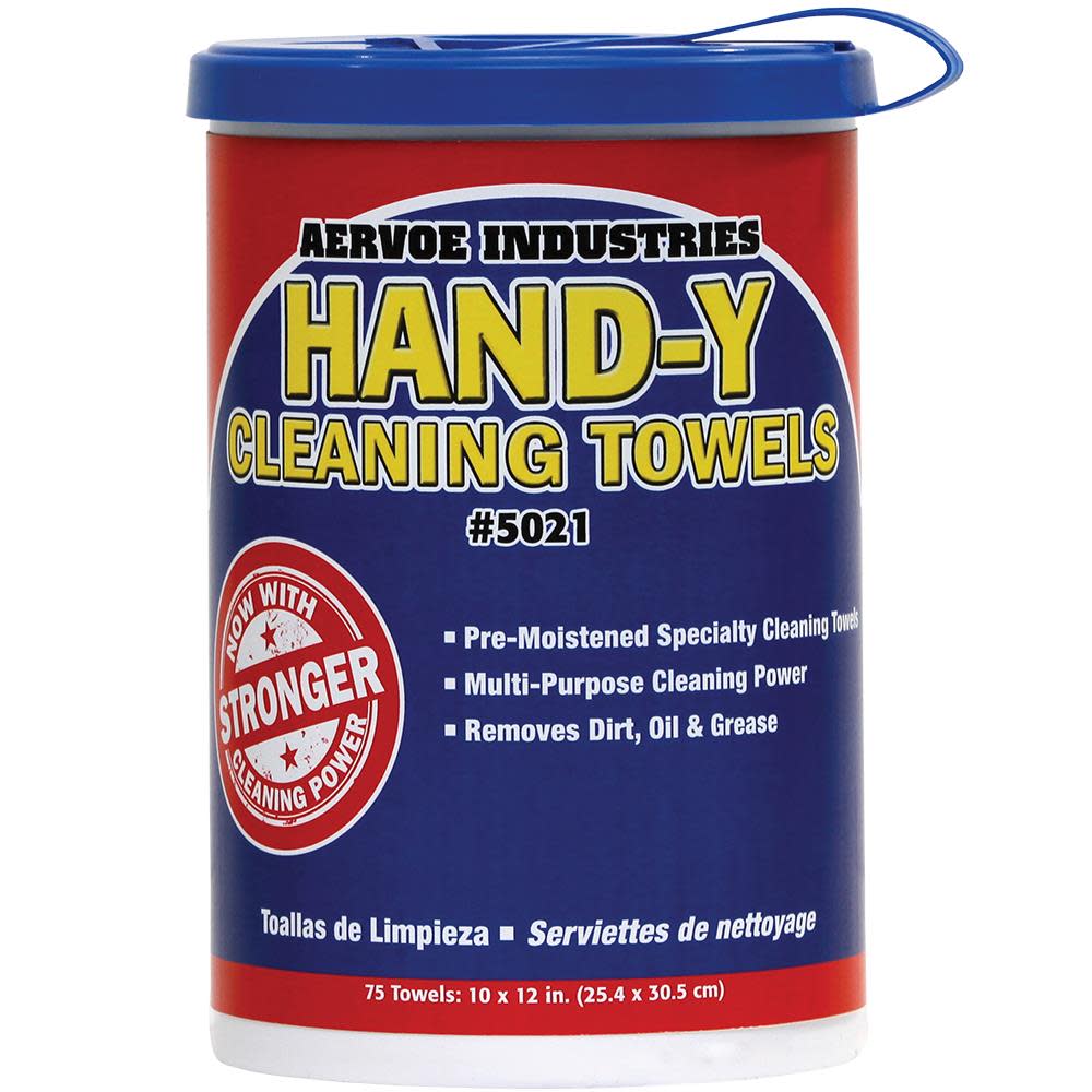 Aervoe Hand-y Waterless Cleaning Towel 5021 - Acme Tools