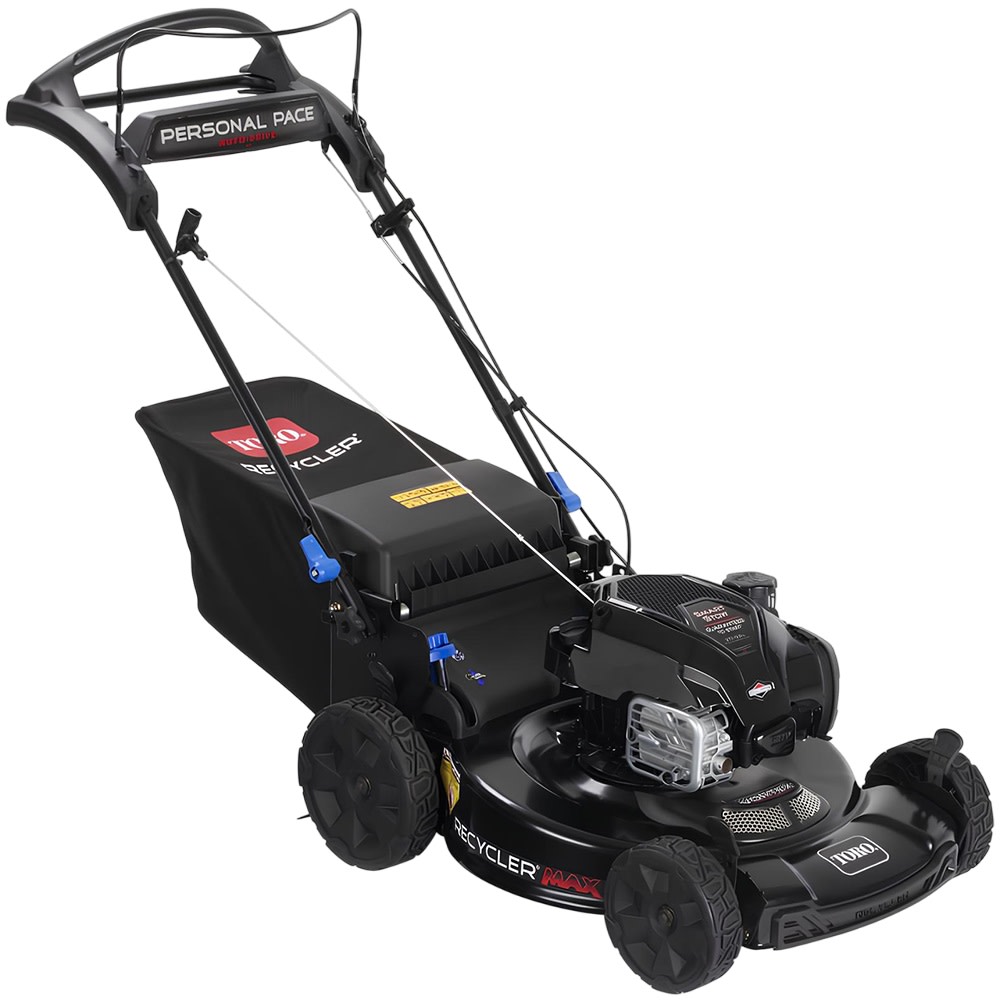 Toro 22 Inch (56 cm) Recycler Max Gas Lawn Mower with Personal Pace ...