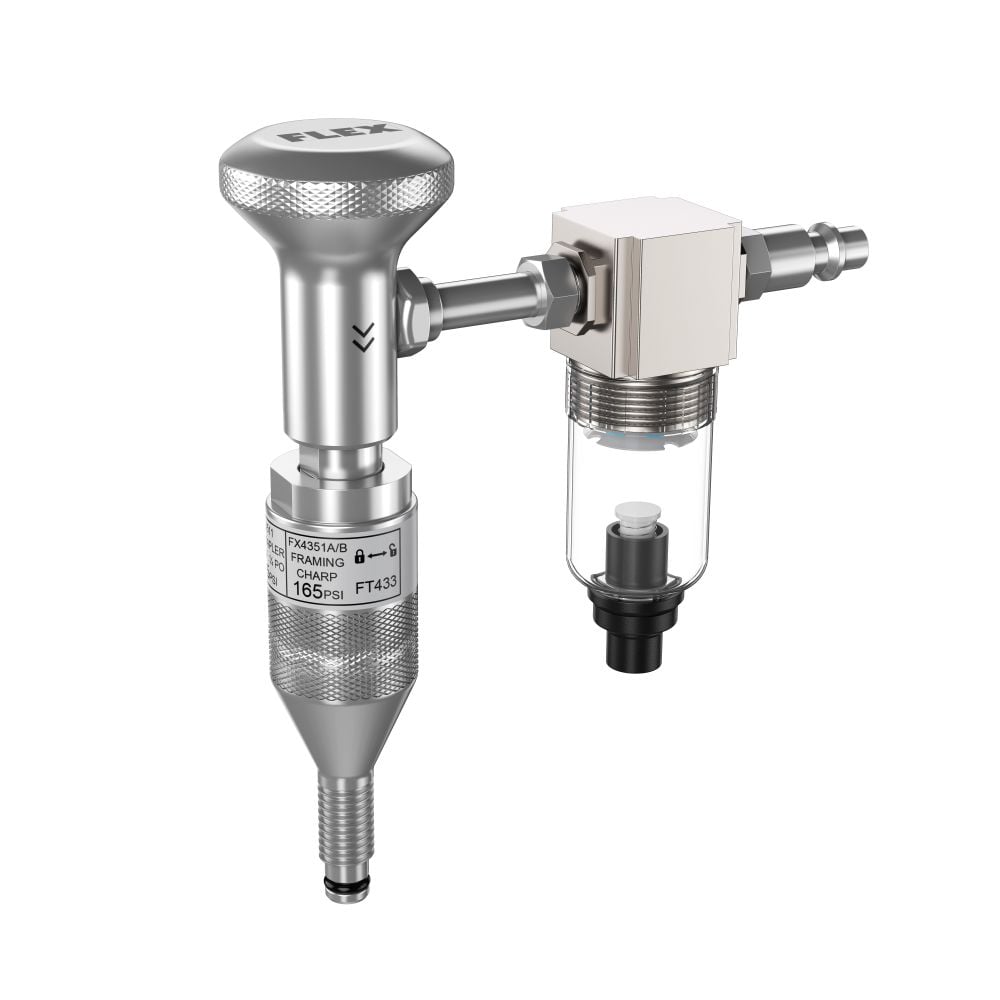 FLEX Air Cylinder Refill Kit for 24V Nailer or Stapler FT433 - Acme Tools