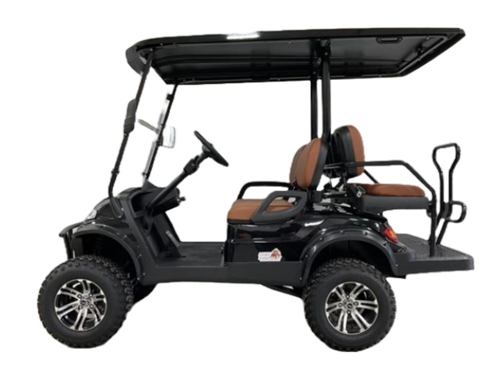 Advanced EV EV1 2+2 Passenger Lifted Golf Cart with Upgraded Trojan ...