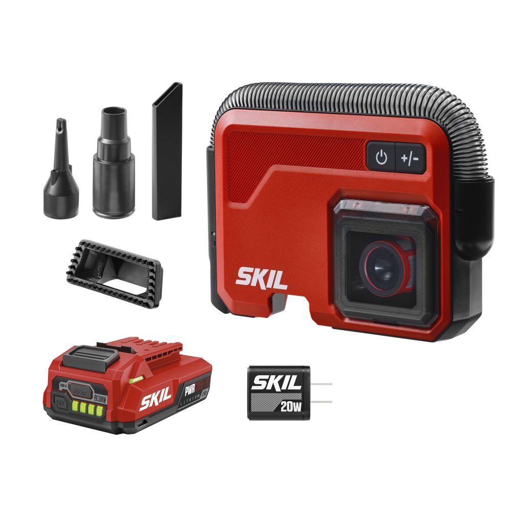 SKIL 12V/20V Brushless Slim Vacuum, 20V Kit VA1200D-10 - Acme Tools