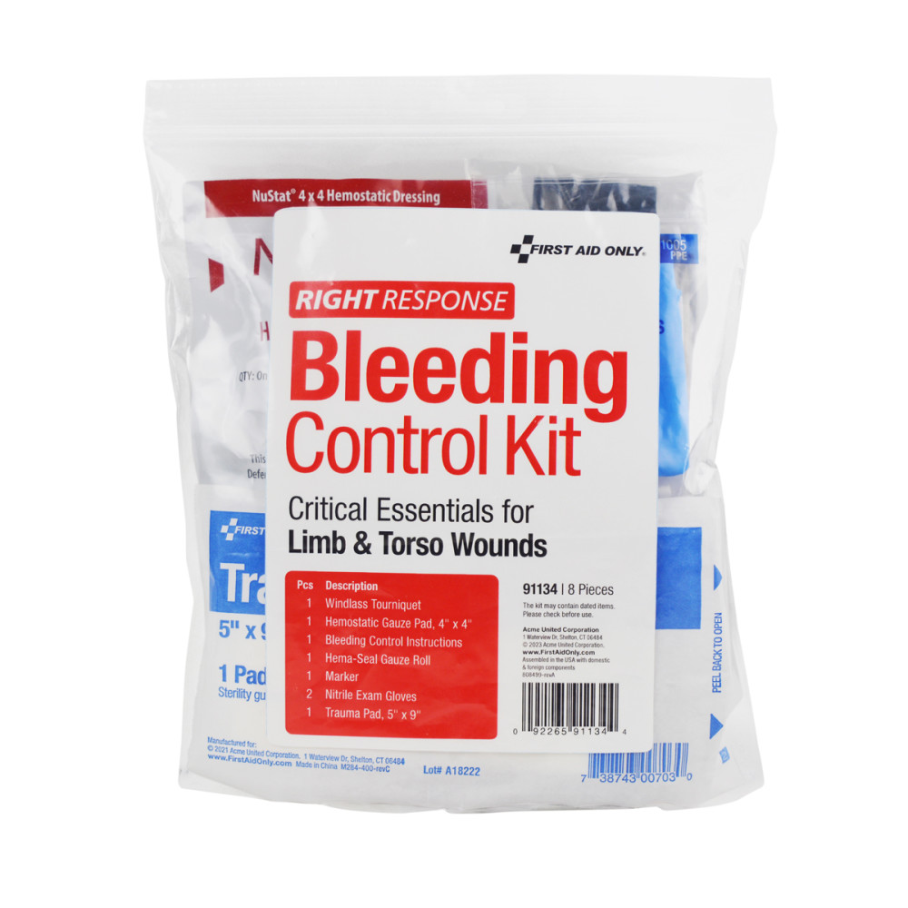 First Aid Only Core Pro Bleeding Control Kit 91134 - Acme Tools