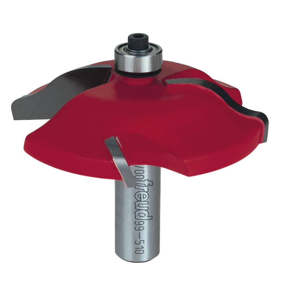 Freud 2-3/4 In. (Dia.) Quadra-Cut Raised Panel Bit with 1/2 In. Shank ...