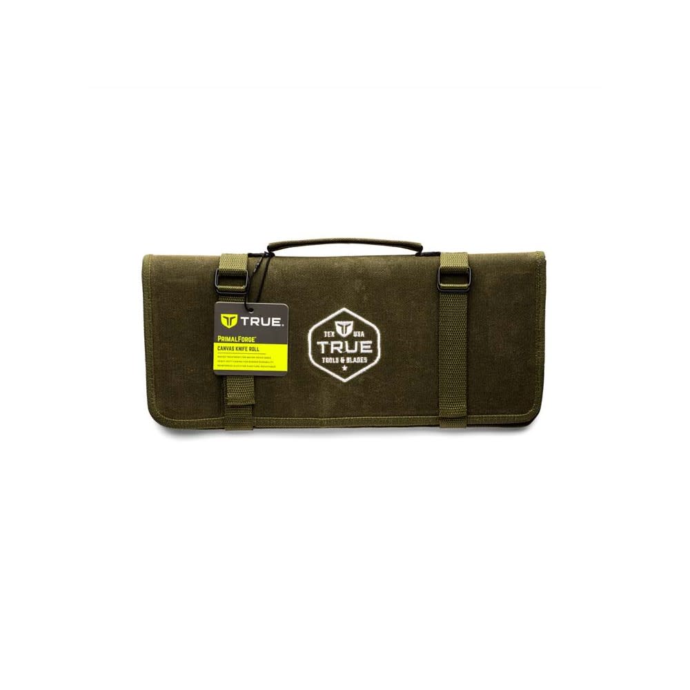 TRUE Primal Forge Waxed Canvas Knife Roll TRU-ACC-0009 - Acme Tools