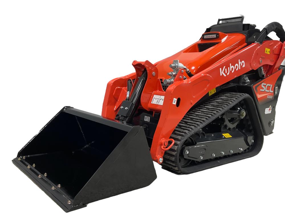 Kubota 24.8HP Turbo Diesel-Powered Stand-On Tracked Compact Loader ...