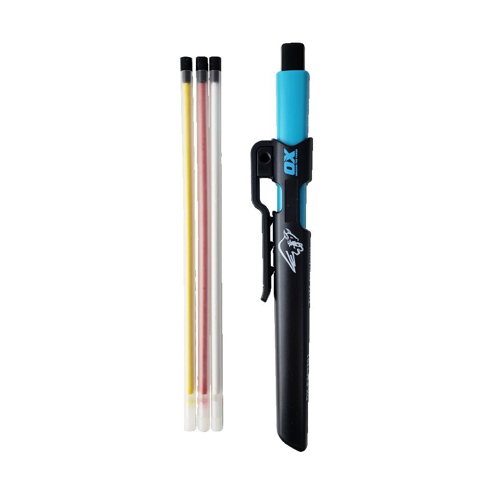Ox Tools Pro Tuff Carbon Marking Pencil Value Pack with 4 Leads OX ...