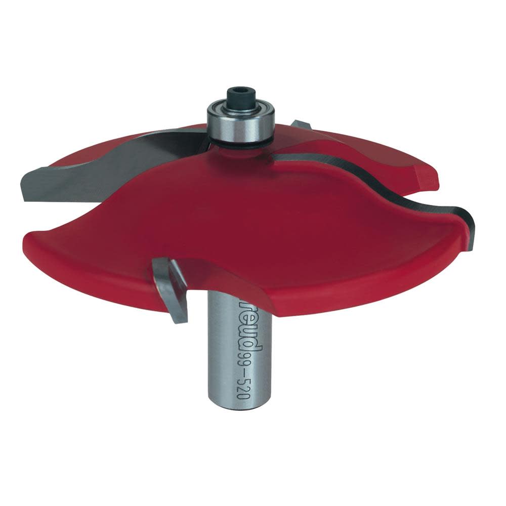 Freud 3-1/2 In. (Dia.) Quadra-Cut Raised Panel Bit with 1/2 In. Shank ...