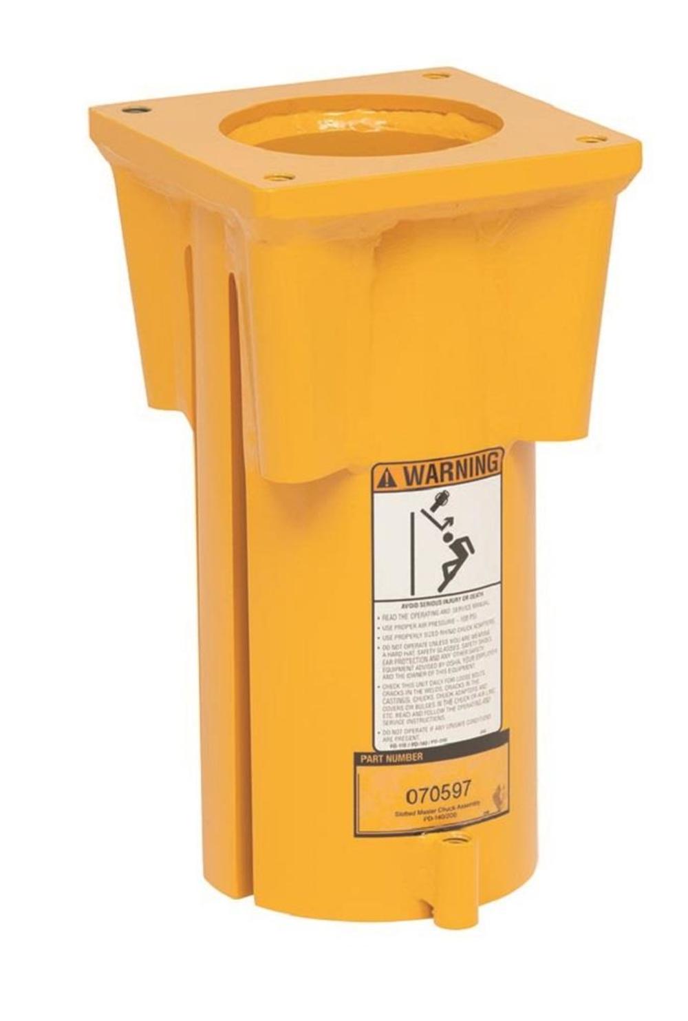 Rhino Tool Slotted sheet pile Chuck Assembly for Rhino PD-140 and PD ...