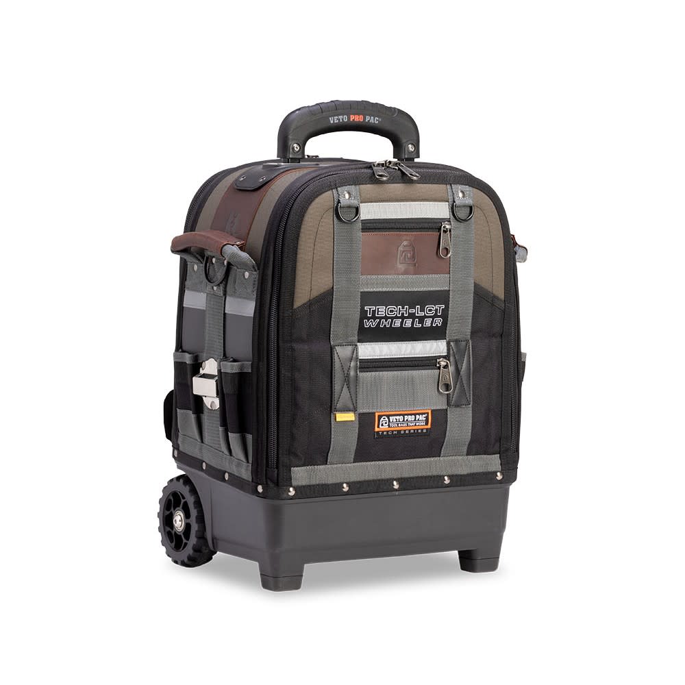 Veto Pro Pac Tech-LCT Wheeled Tool Bag with Wheels & Retractable Handle ...