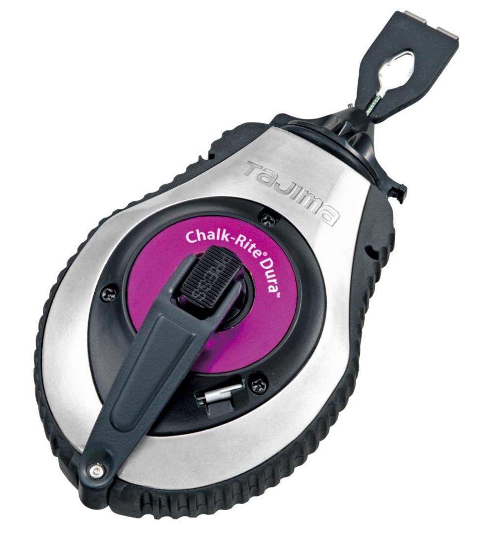 Tajima Chalk Box with Extremely Bold 50' 1.8 mm Line CR403S - Acme Tools