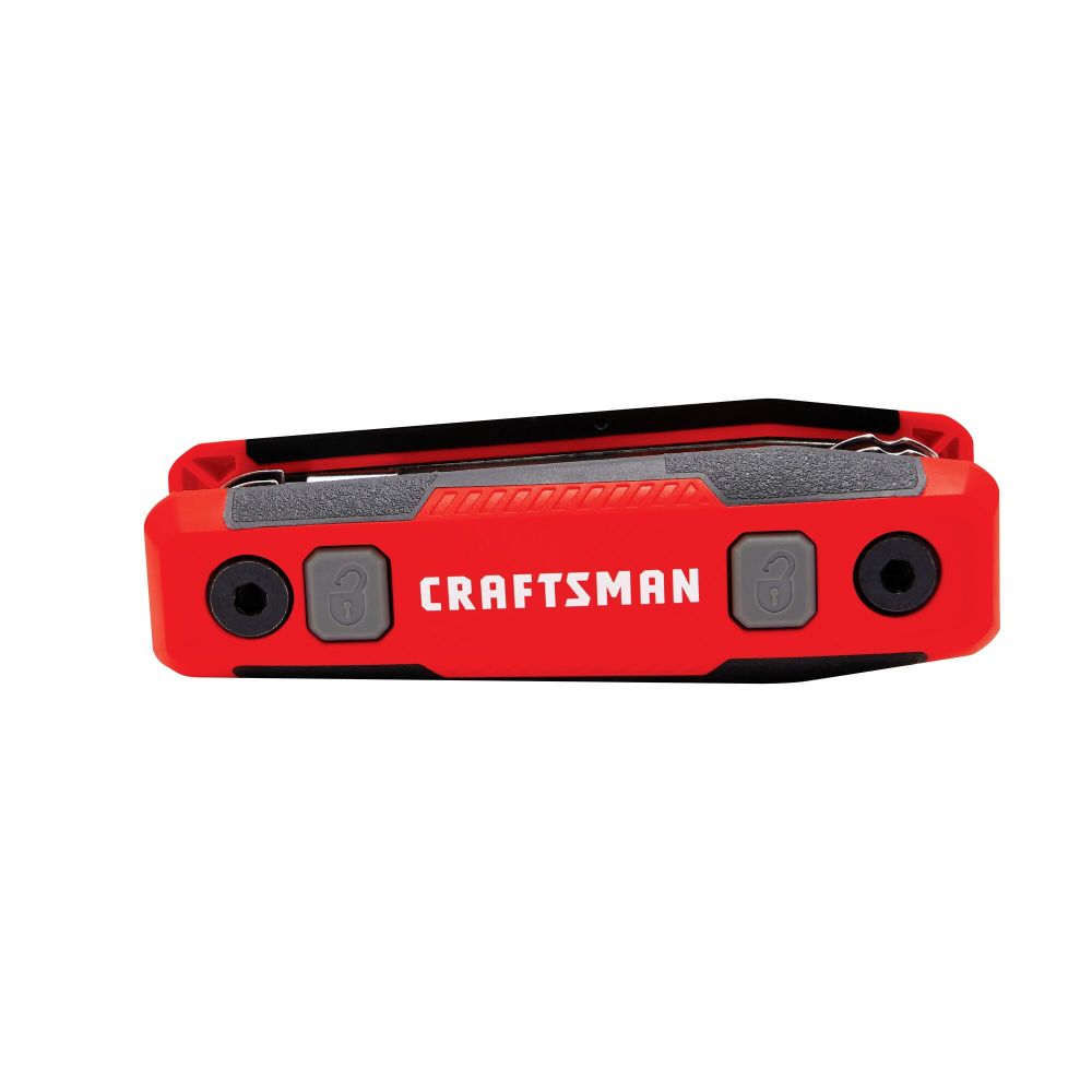 CRAFTSMAN Folding Locking Hex Key Set (MM), 8 Piece CMHT26024 - Acme Tools