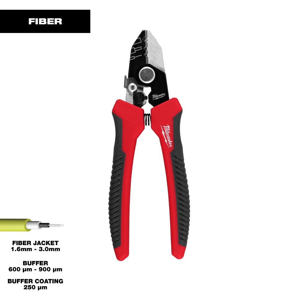 Milwaukee Tri-Hole Fiber Stripper 48-22-3013 - Acme Tools
