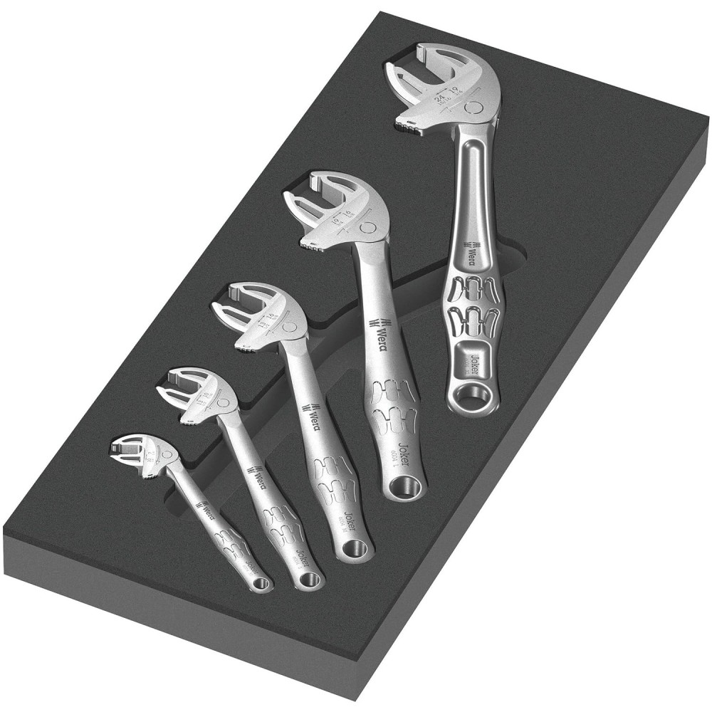 Wera Tools 9732 Foam Insert 6004 Joker Spanner Set 5pc 05150122001 ...